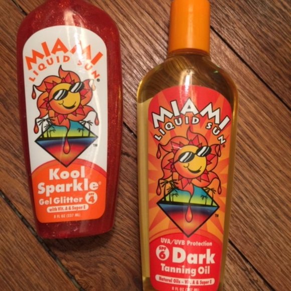 Miami Liquid Sun | Makeup | Miami Liquid Sun Tanning Oil Set Of 2 ...